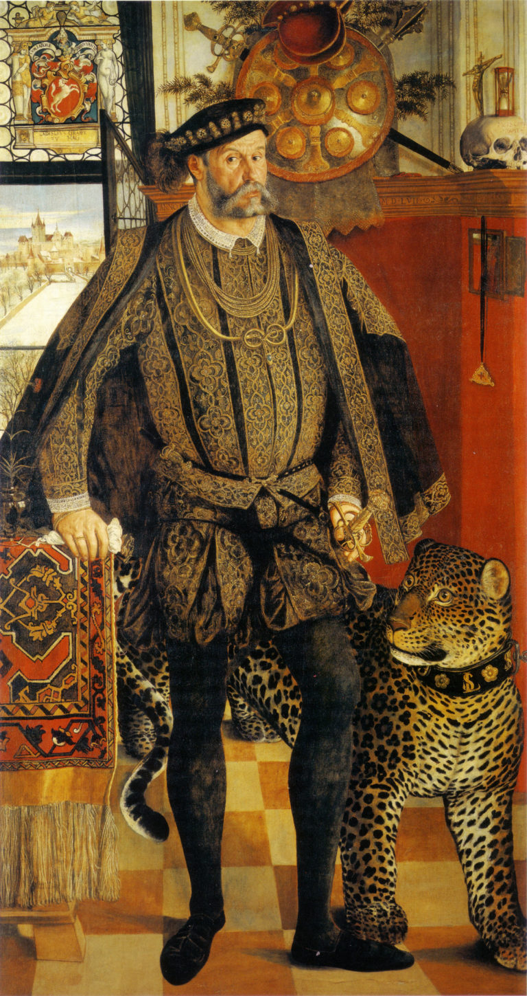 Grabmal und Portrait des Grafen Ladislaus von Haag (um 1505 – 1566 ...